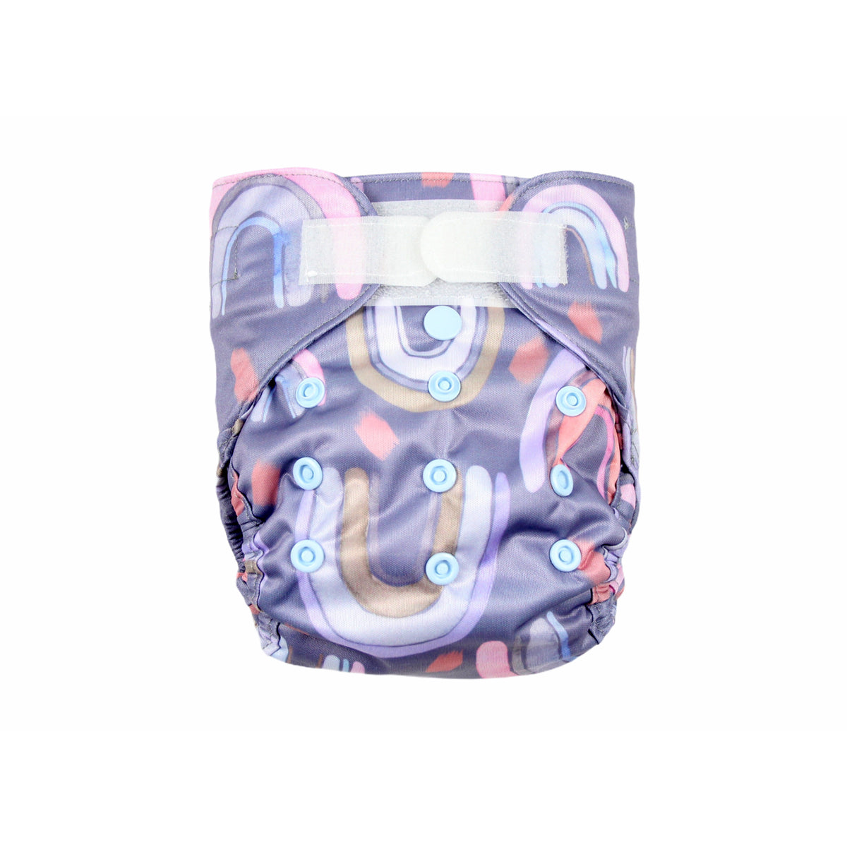Purple Rain Newborn Nappy – Junior Tribe Co